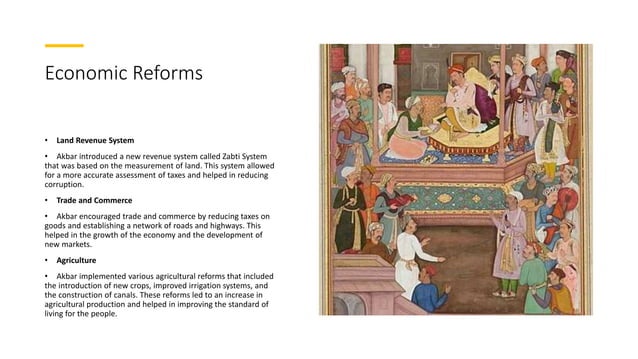 The Reign of Akbar.pptx | Hinduism | Religion & Spirituality