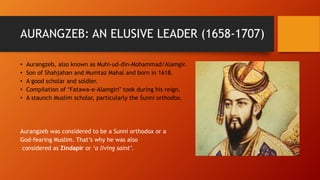 THE REIGN OF AURANGZEB.pptx