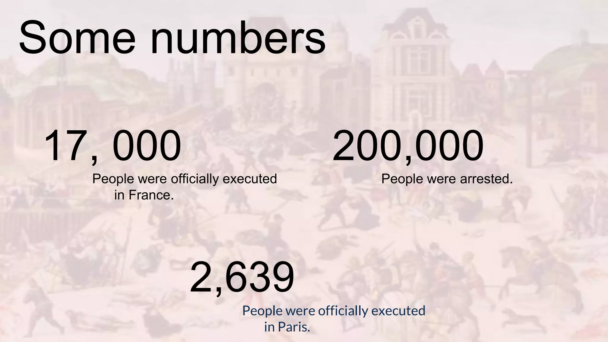 The reign of terror | PPTX