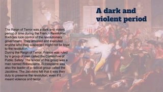 The reign of terror | PPTX