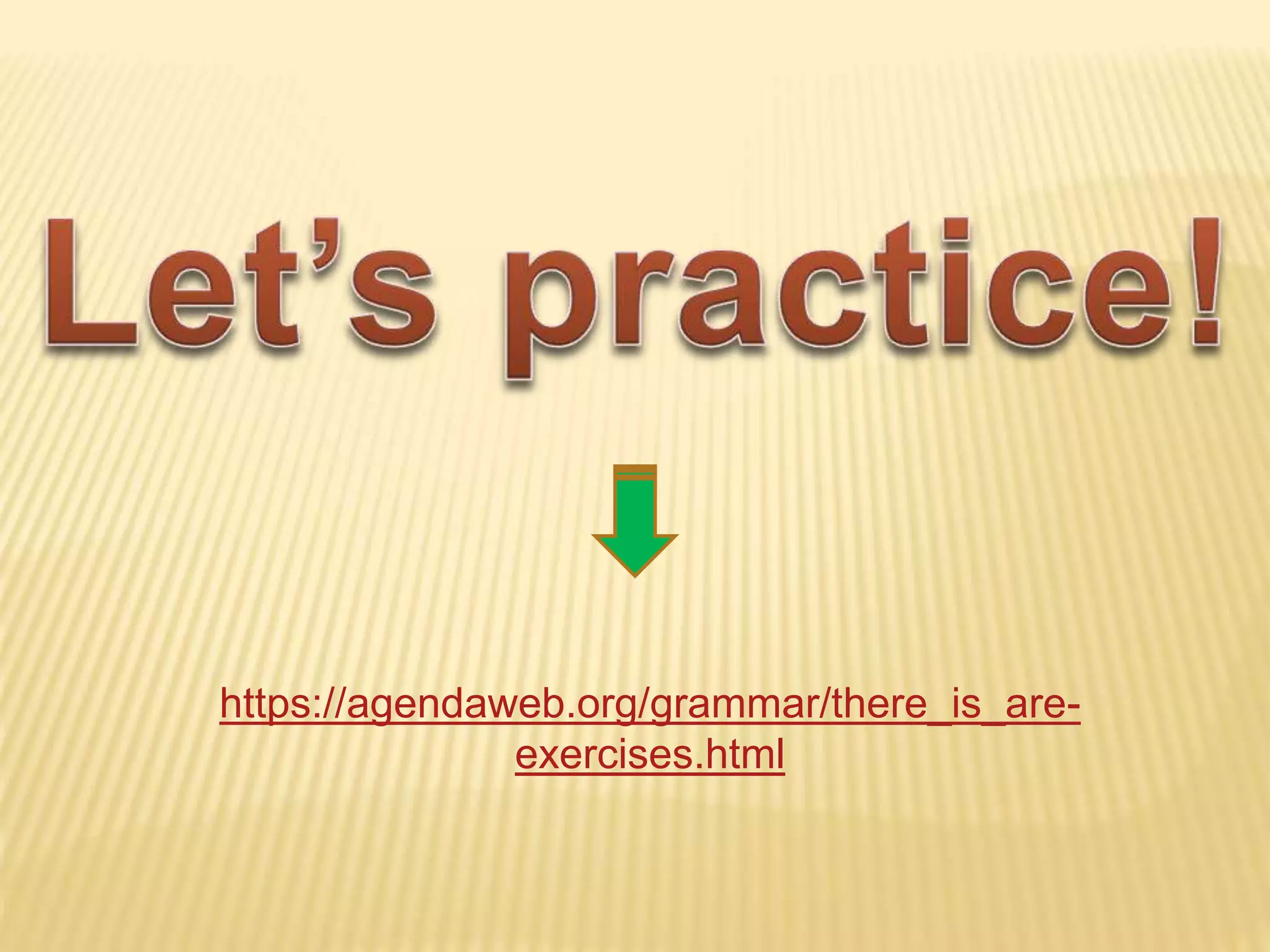 There is, There are | PPT