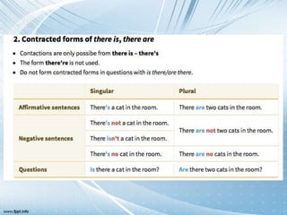 There is and there are | PPT