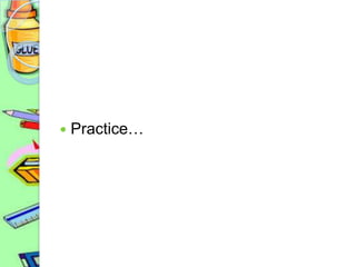 There is and there are with school objects vocabulary | PPTX | Homework ...