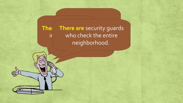 ESL - There is are isnt arent | PPT