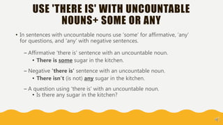 Learning English with Jen: There is / There are | PPT