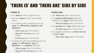 Learning English with Jen: There is / There are | PPT