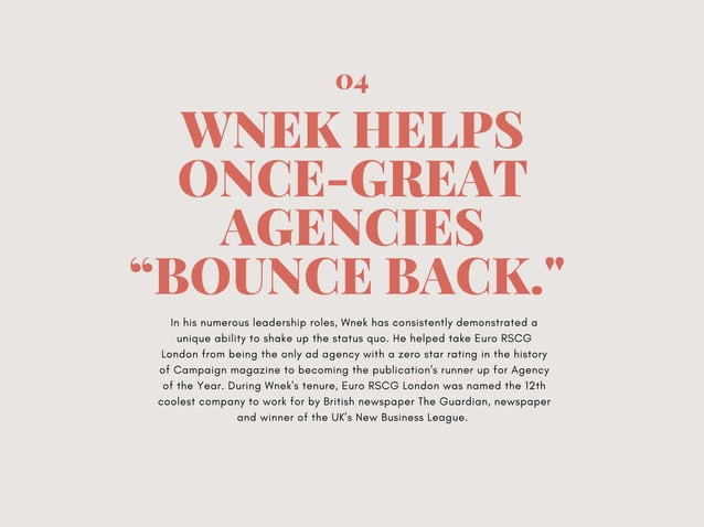 Mark Wnek's Video Biography | PPT