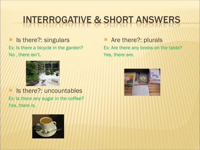 There is & there are | PPT