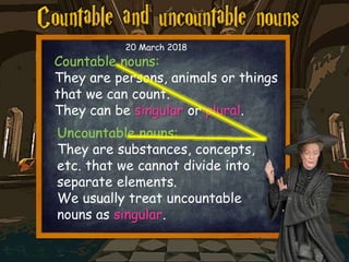 There is there are countable uncountable | PPTX