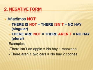 There is there are in spanish simplificado | PPTX