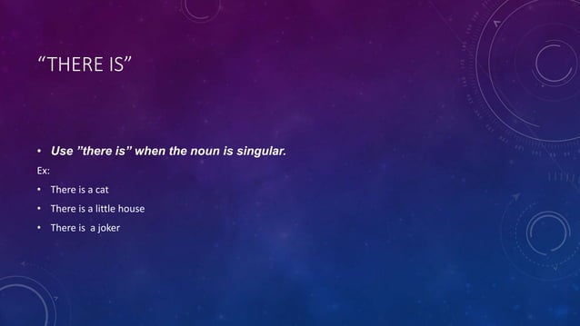 Verbo e auxiliares There is x there are Como usar os verbos e ...