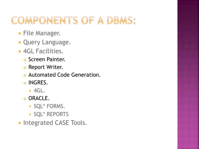 The Relational Database - Chapter 1 | PPT