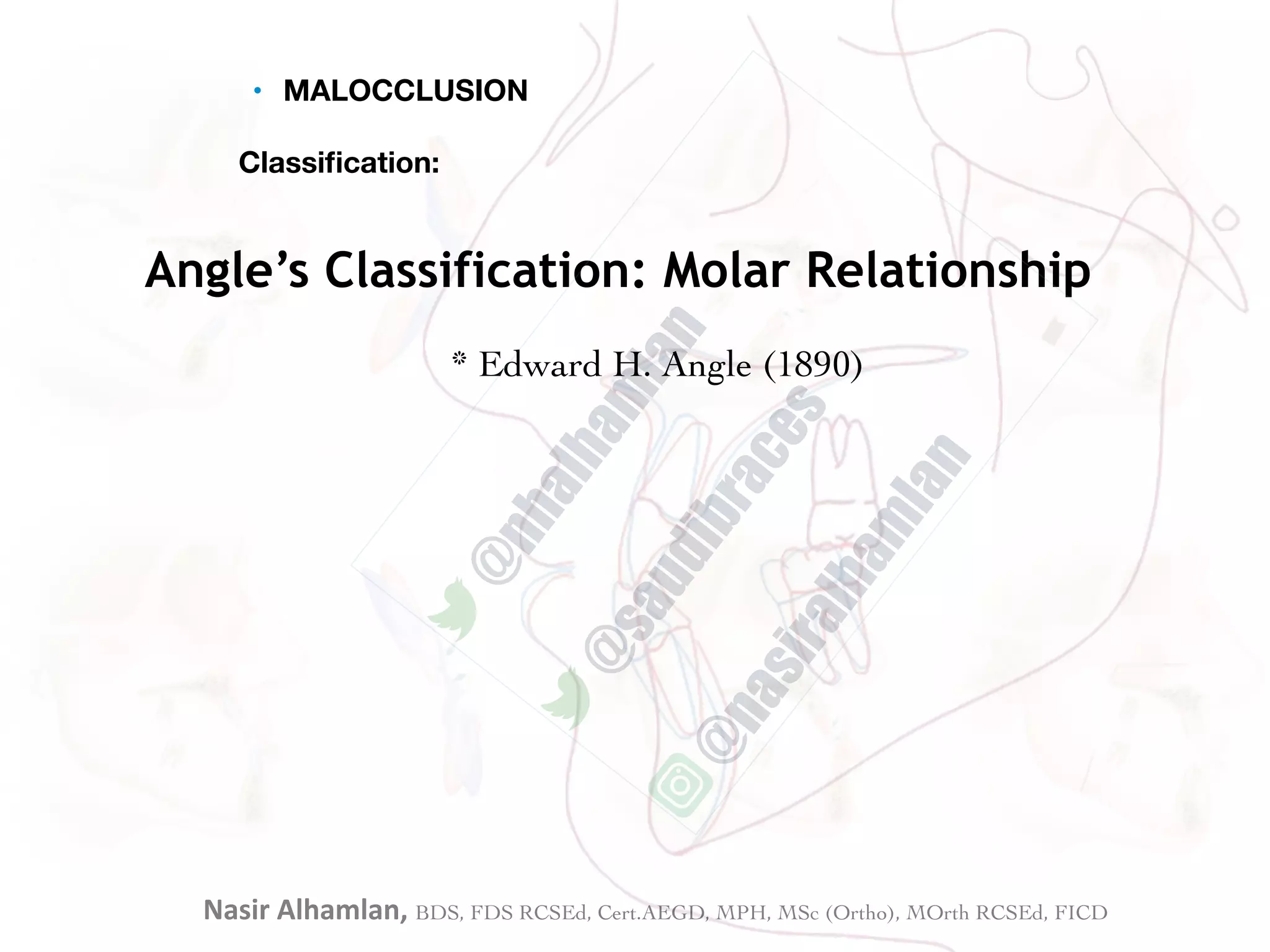 The relation between skeletal pattern and malocclusion (Incisor and ...
