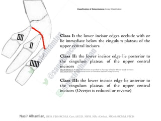 The relation between skeletal pattern and malocclusion (Incisor and ...