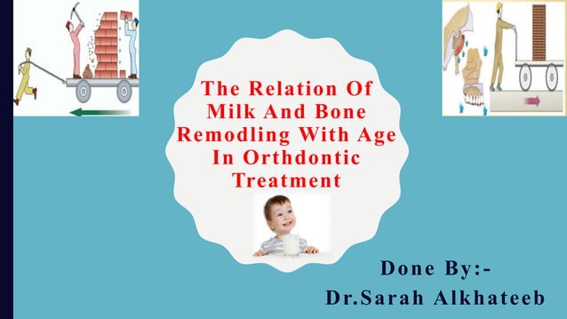 The relation of milk and bone remodling with age in orthodontic ...