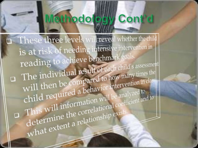 The Relationship Between Classroom Behavior And Reading Performance