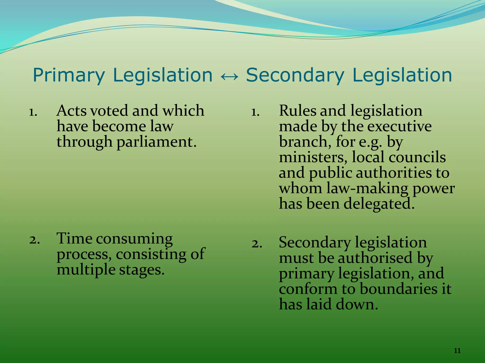 Relationship between different sources of law in the mauritian legal ...