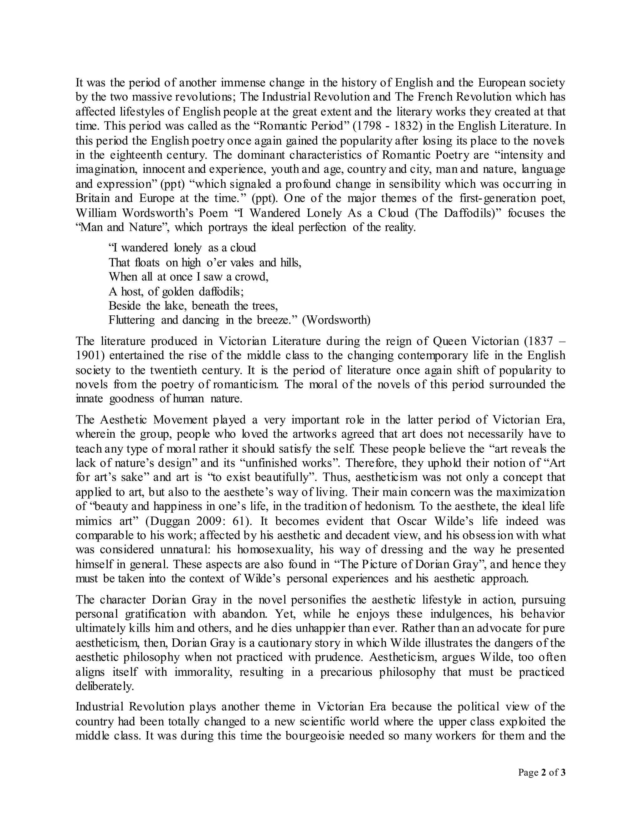 The relationship between literature and society | DOCX