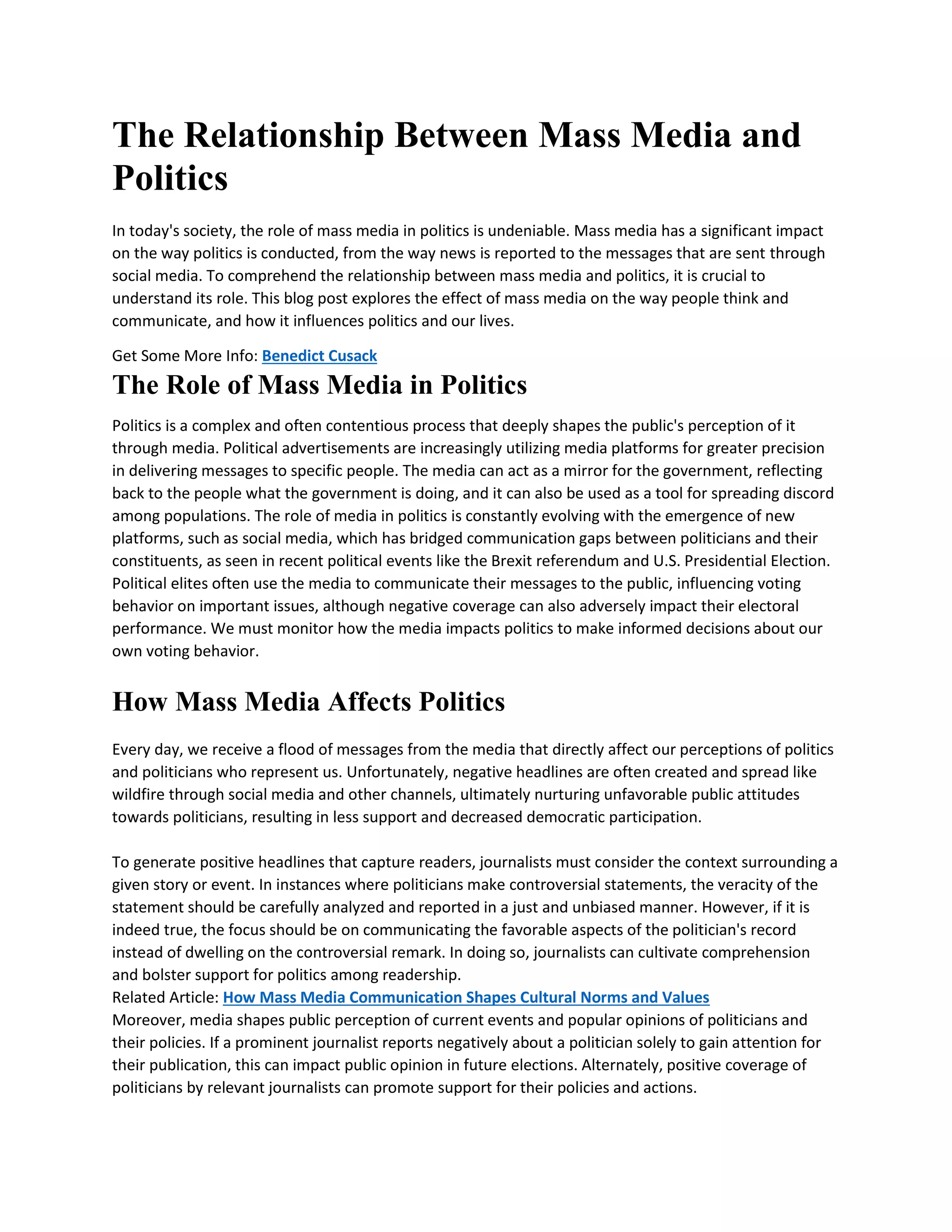 The Relationship Between Mass Media and Politics.pdf