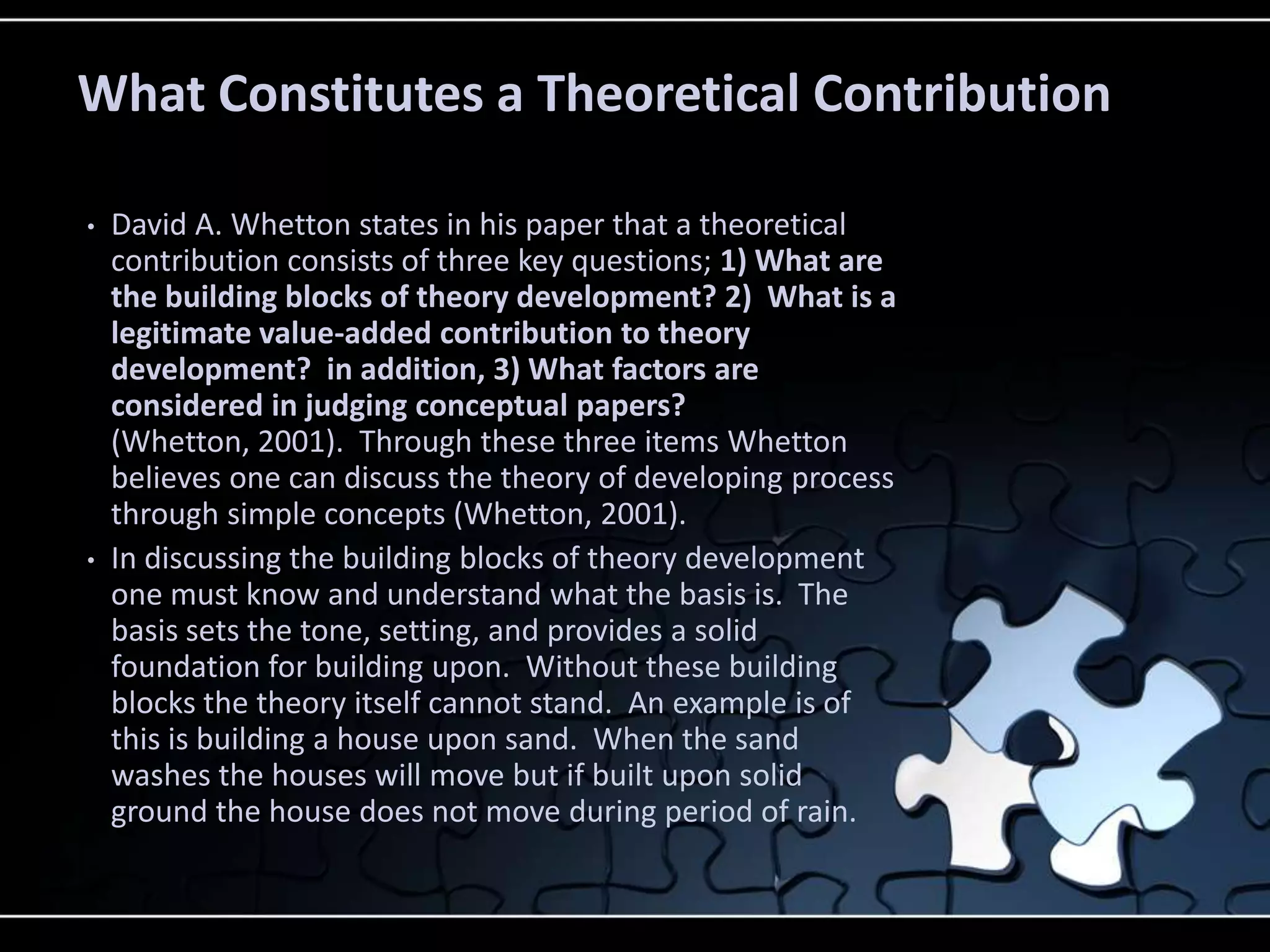 The Relationship Between Organizational Theory & Behavior Theory | PPTX