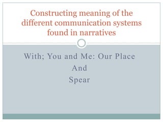 The relationship between text, illustrations and story | PPT