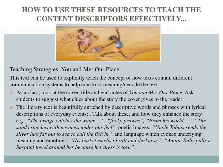 The relationship between text, illustrations and story