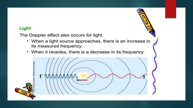 The Relativistic Doppler Effect For Light Pptx Physics Science