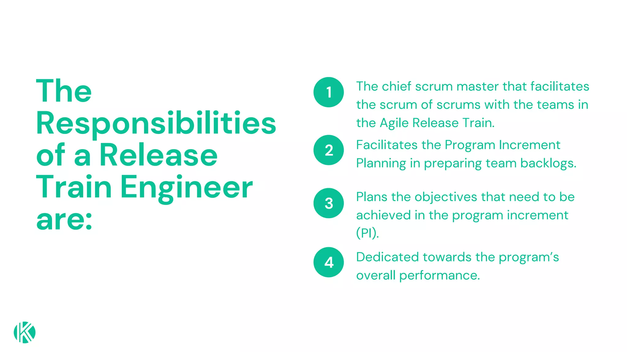 The Release Train Engineer in the Scaled Agile Framework (SAFe) | PDF