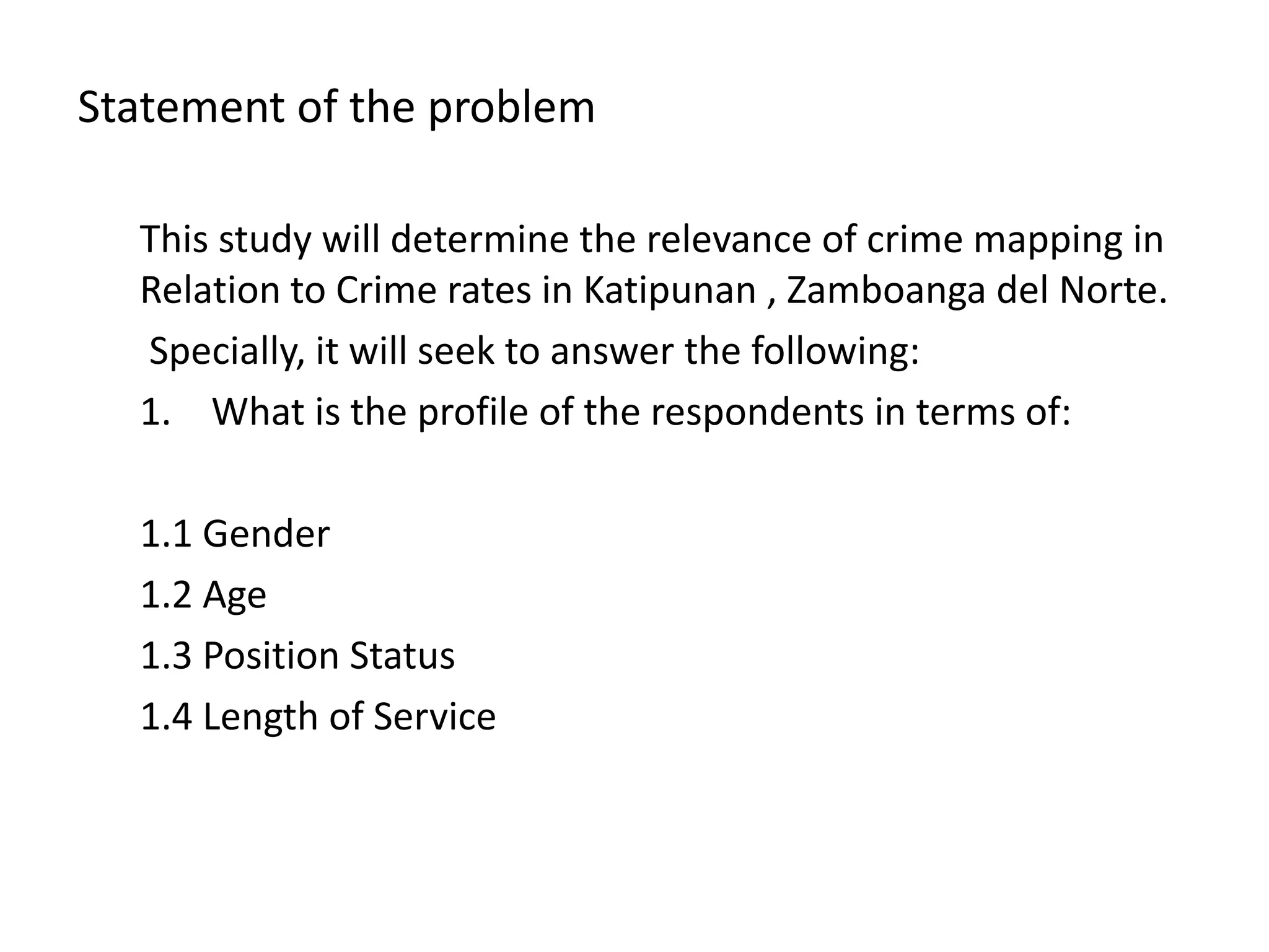 The Relevance of Crime Mapping in Relation to.pptx | Free Download