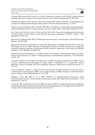 The reliability of using vitek 2 compact system to detect | PDF