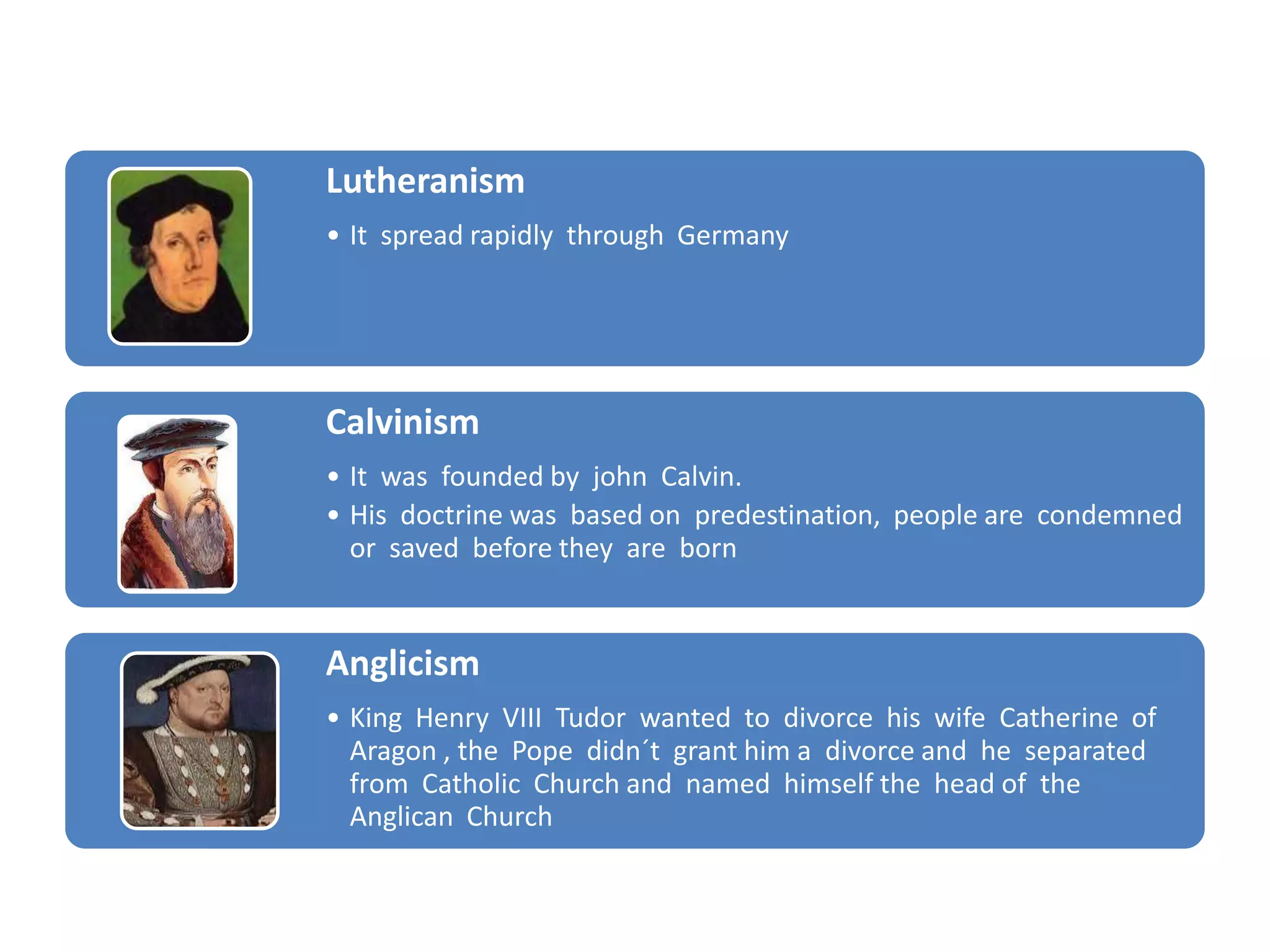 The religious changes | PPTX