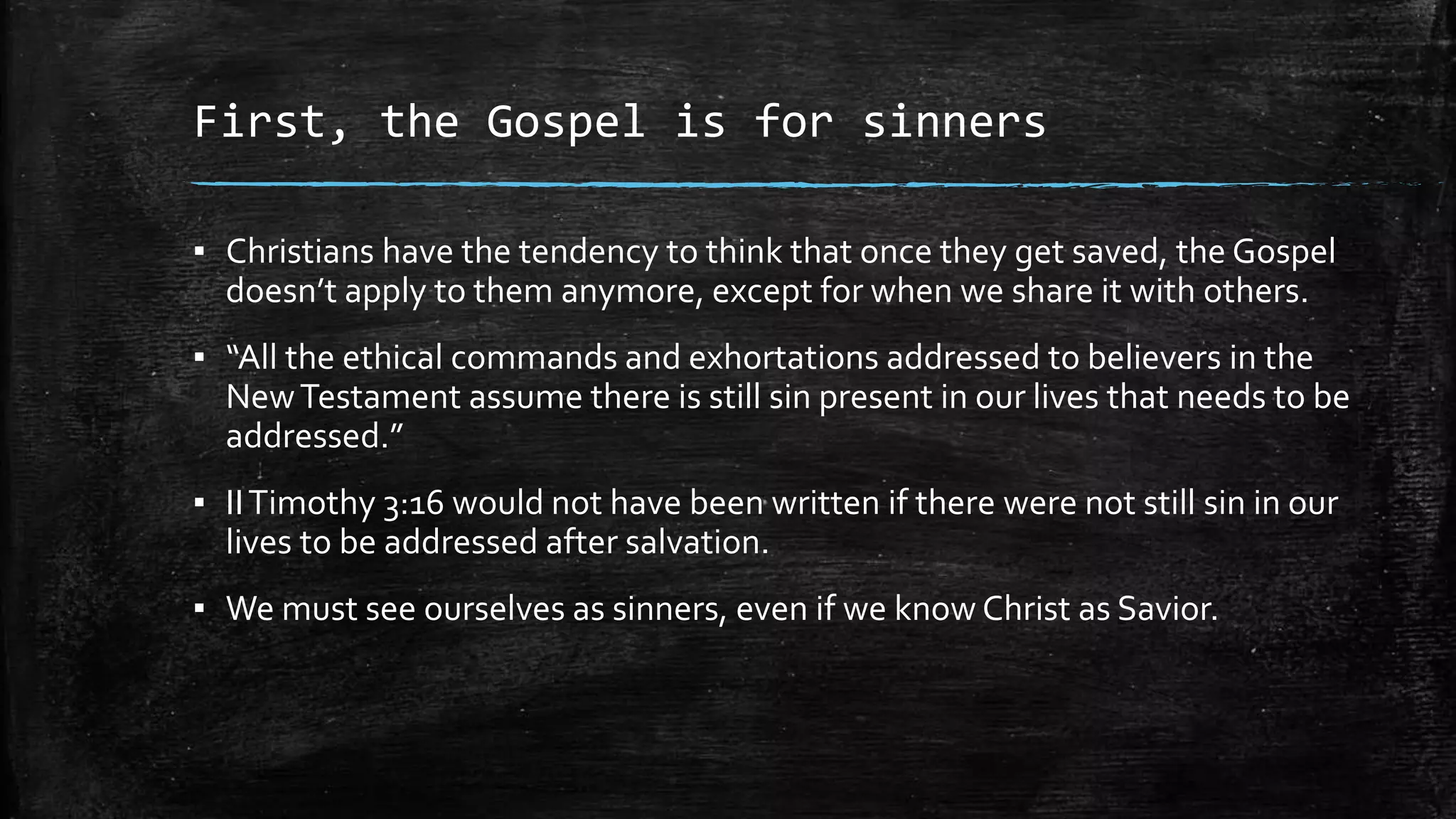 The Remedy for Sin | PPTX