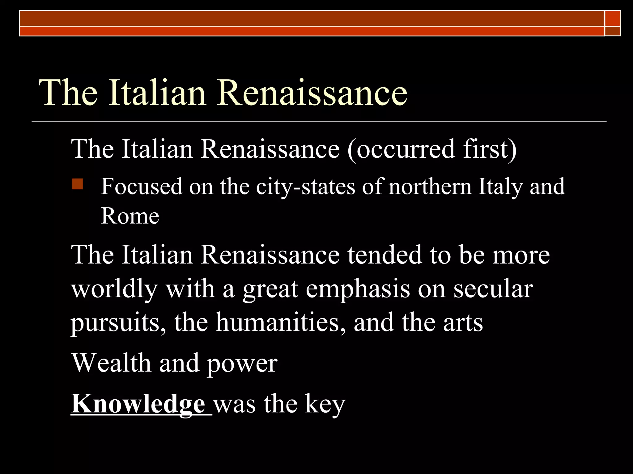 The Renaissance | PPT