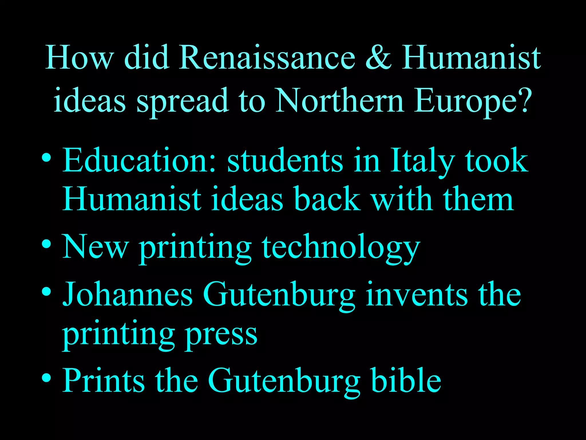 The renaissance | PPT