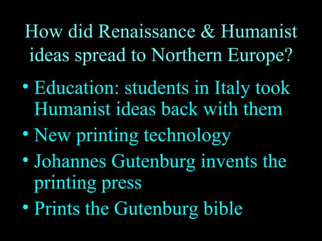 The renaissance | PPT