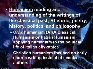 The Renaissance | PPTX