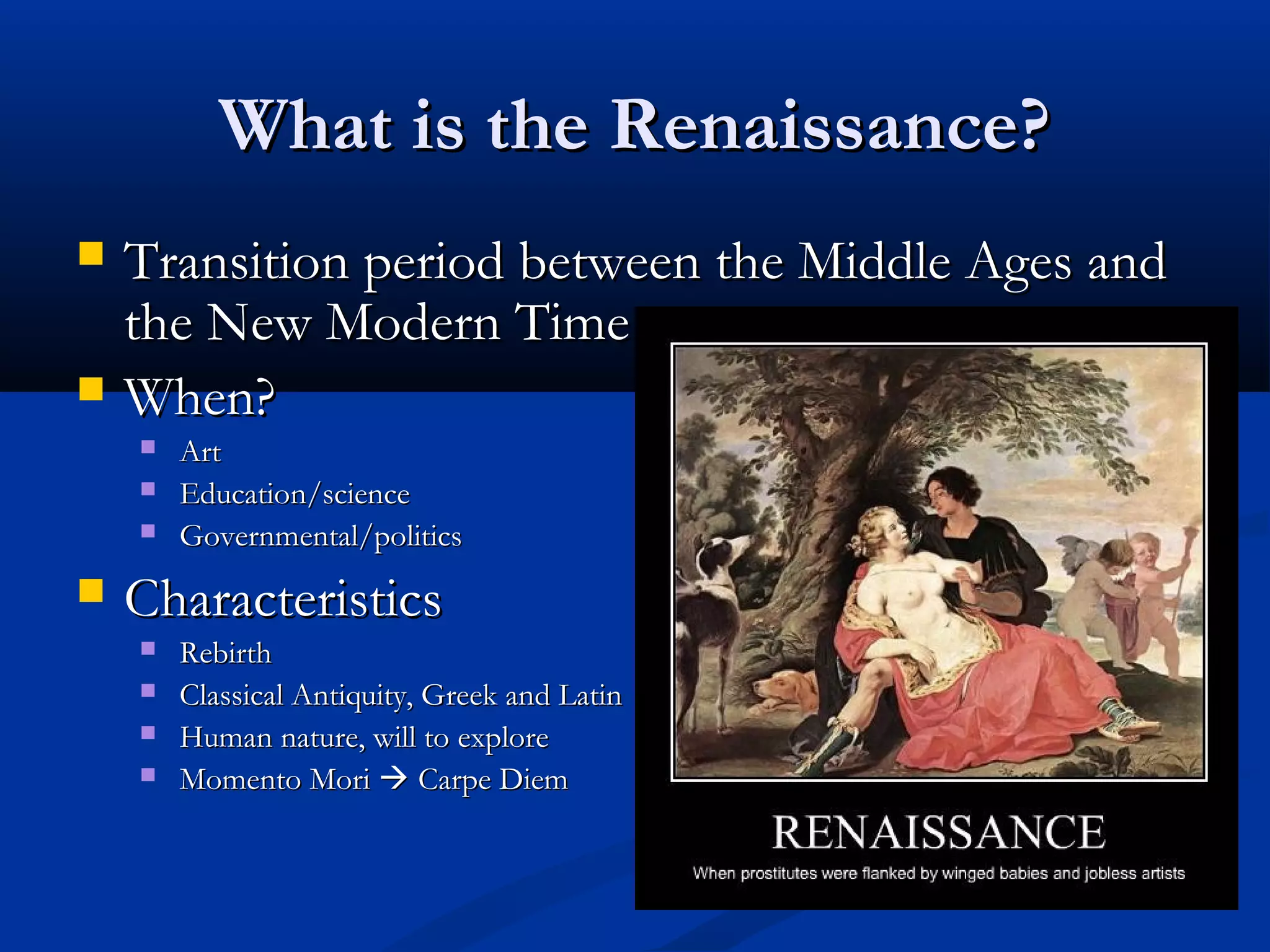 The renaissance | PPT