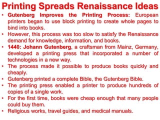 The renaissance | PPT