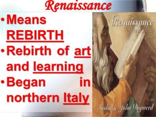 The renaissance | PPT