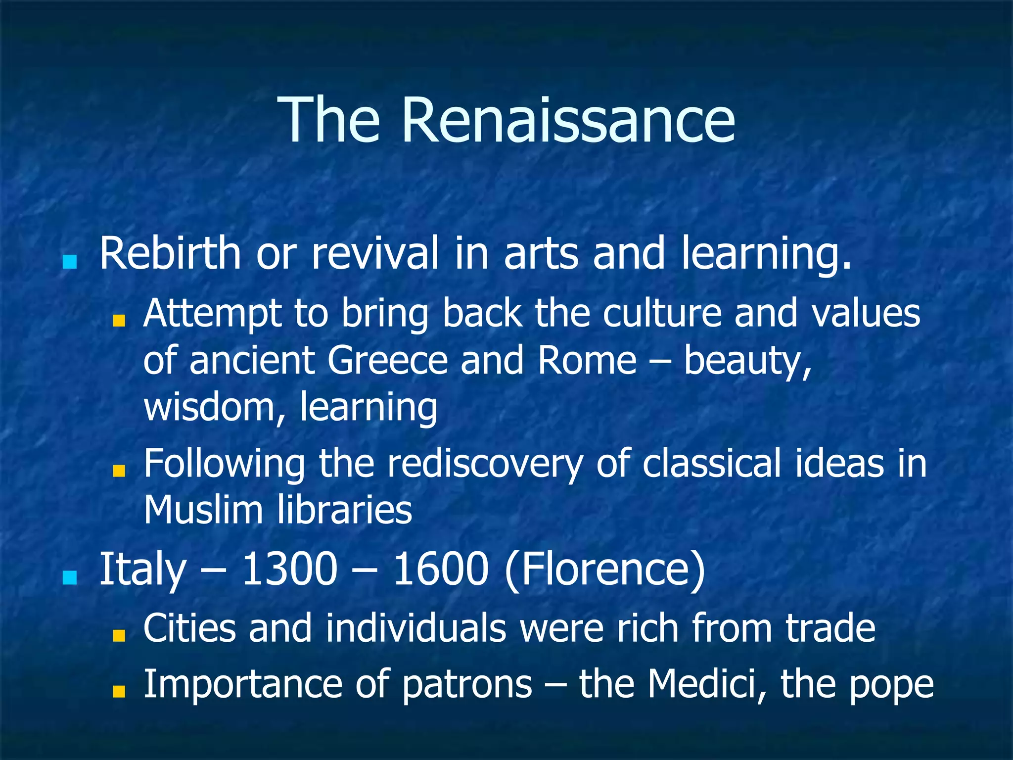 The renaissance | PPTX | Christianity | Religion & Spirituality