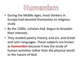 The Renaissance and Humanism - and Hamlet | PPT