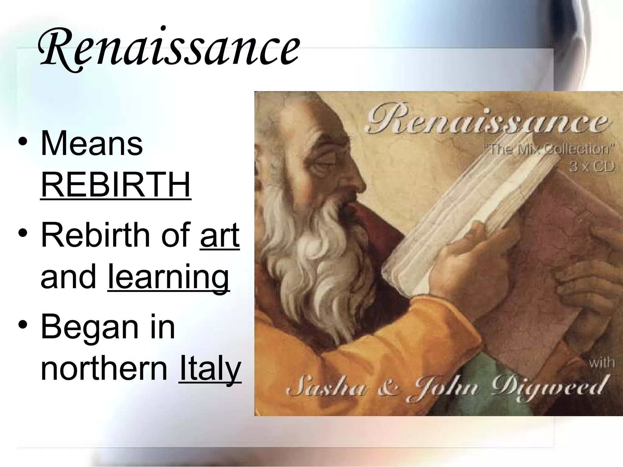 The renaissance ppt | PPT