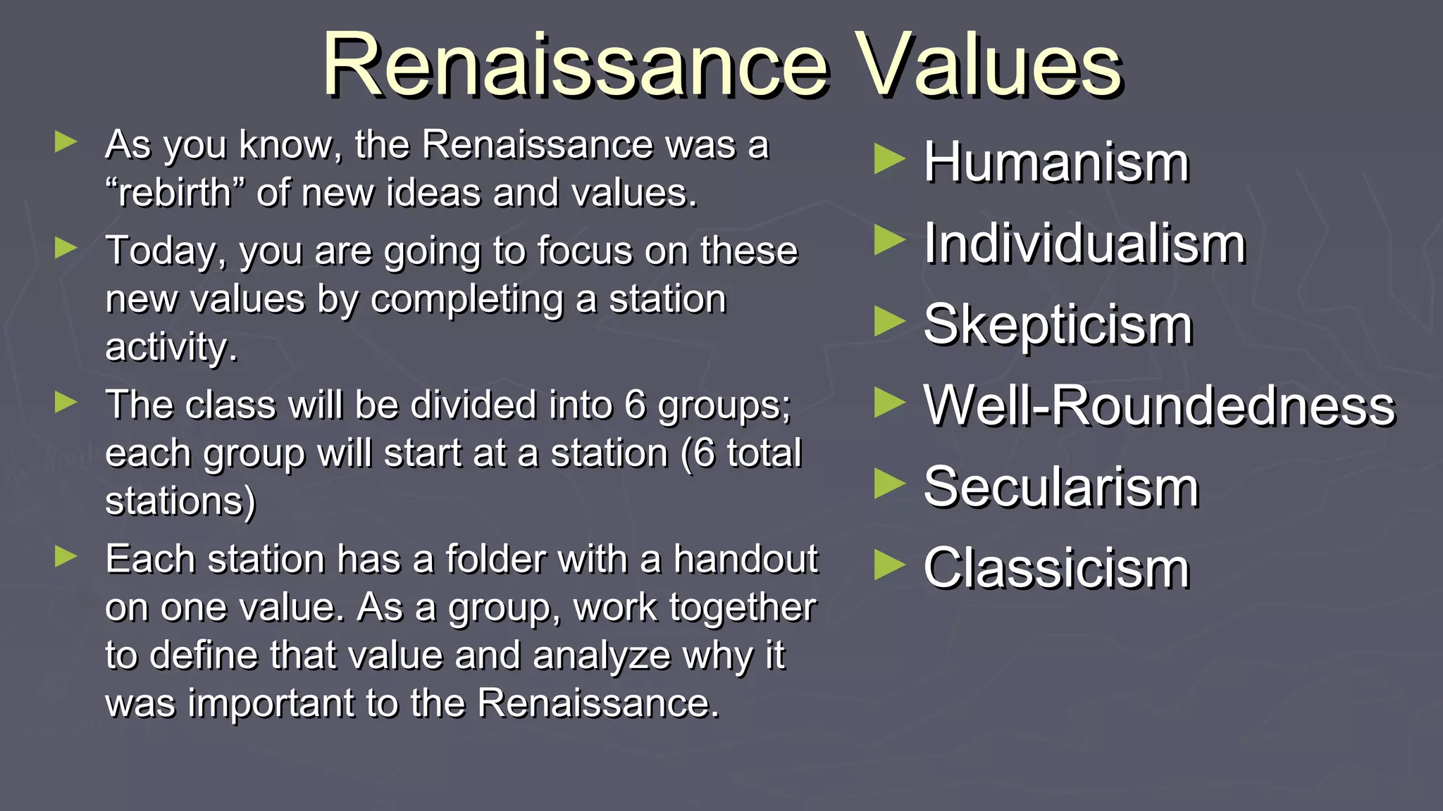The renaissance ppt | PPT