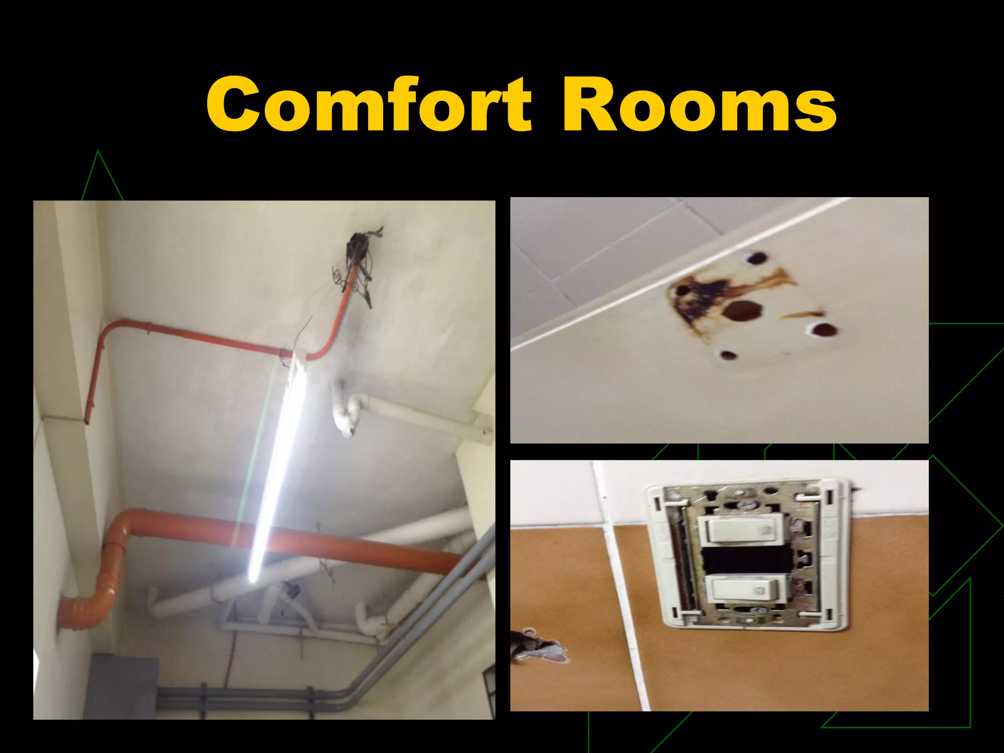 The renovation of the comfort rooms in jfh | PPT