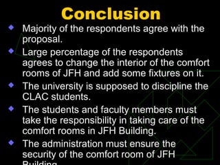 The renovation of the comfort rooms in jfh | PPT
