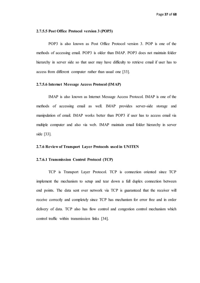 Final Year Project Report Example | DOCX | Computer Networking | Computing