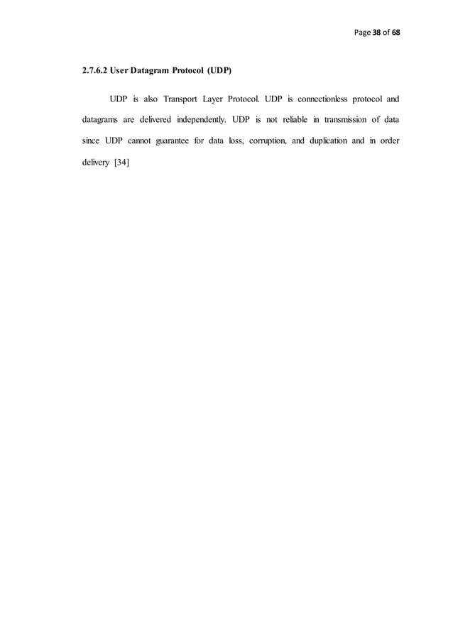 Final Year Project Report Example | DOCX | Computer Networking | Computing