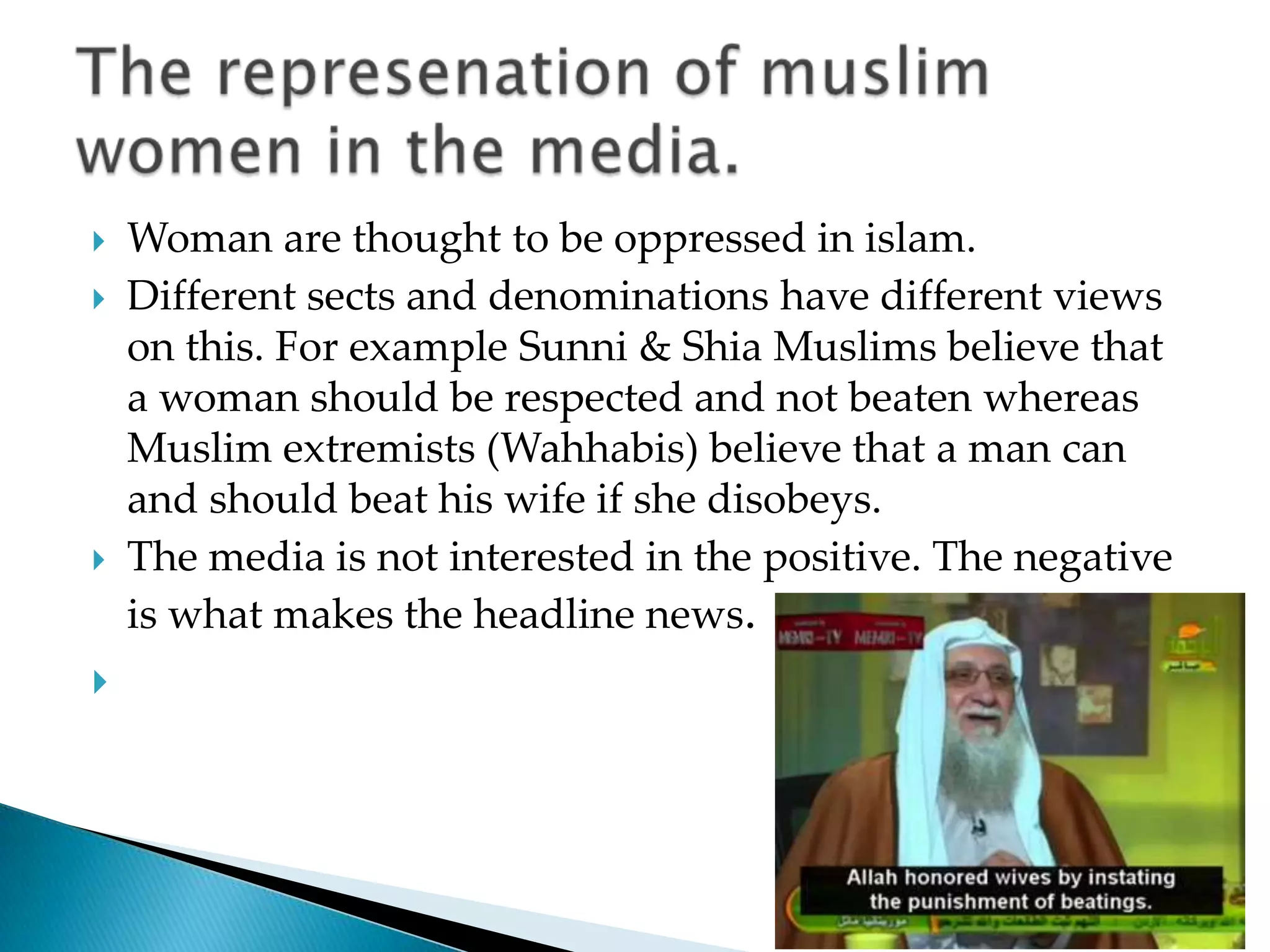 The representation of islam | PPTX