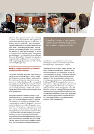 The representation of minorities and indigenous peoples in parliament | PDF