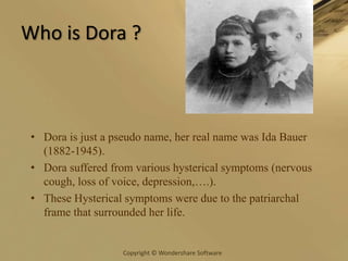 The representation of patriarchy in Freud's Dora | PPTX